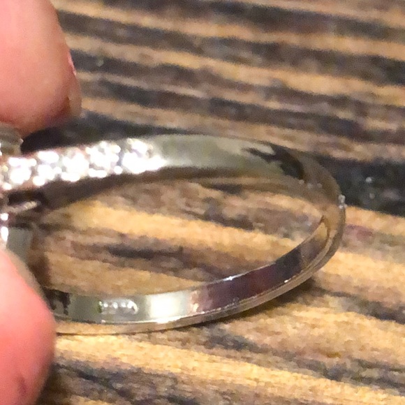 Jewelry | Large Oval White Sapphire Ring | Poshmark